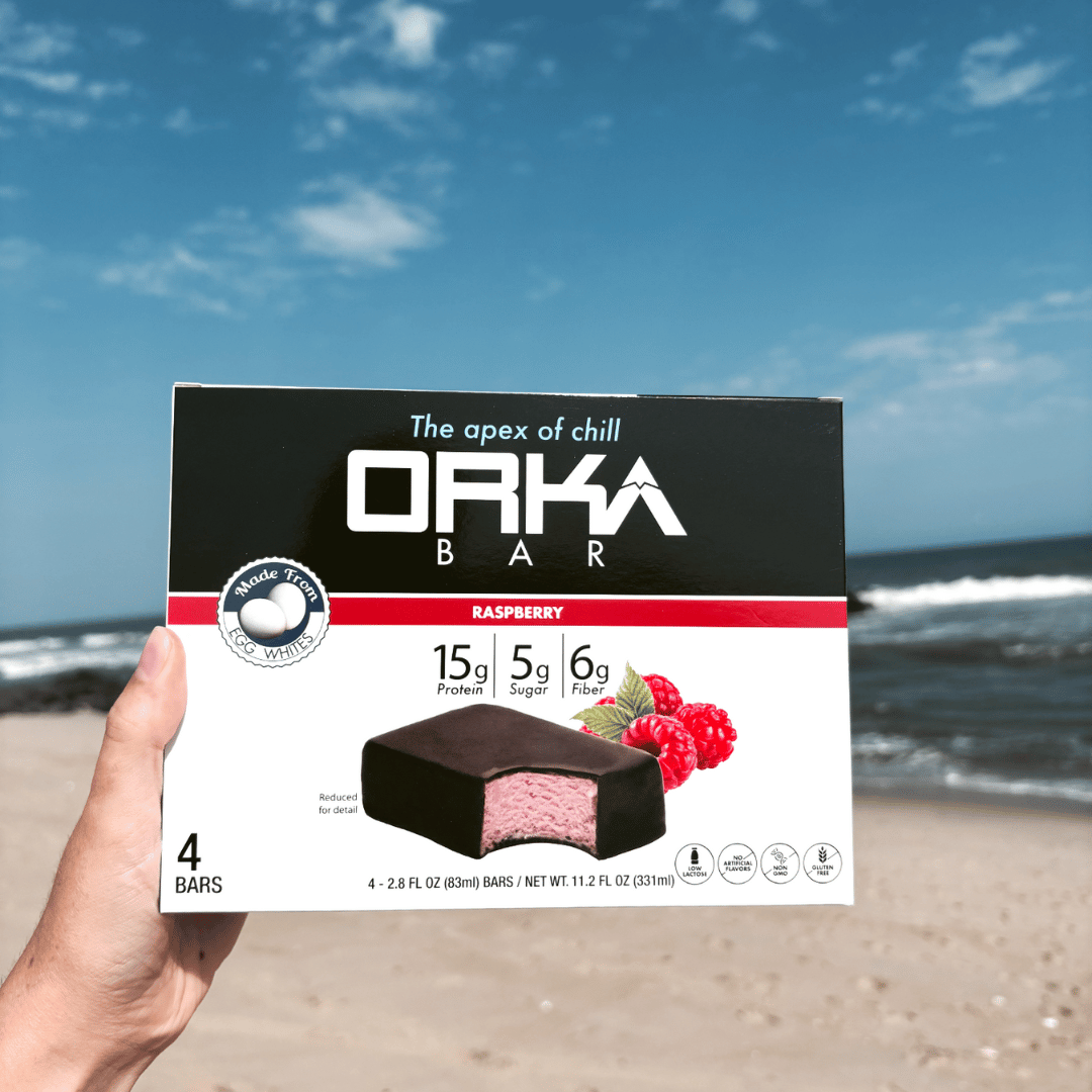 ORKA Bar | Raspberry Protein Ice Cream Bar – Orka Bar
